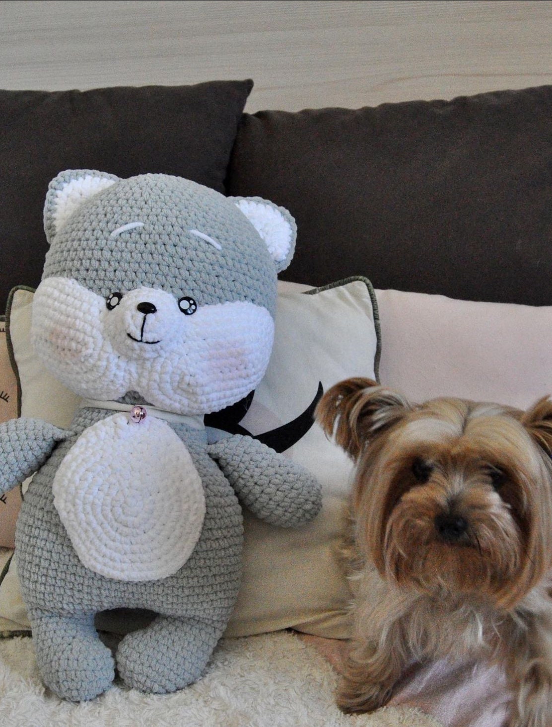 Giant Chubby Husky Pattern - Etsy