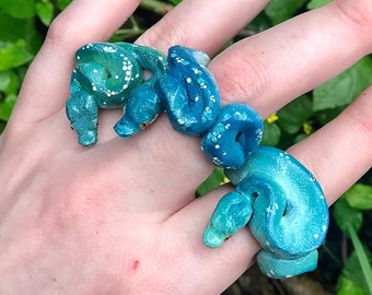 Green Tree Python | Etsy