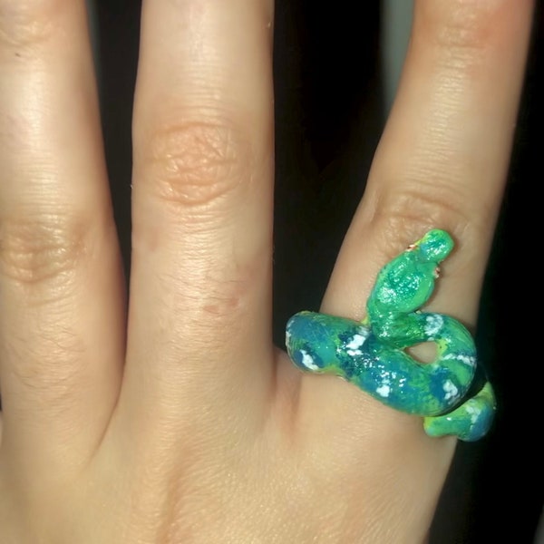 Snake Ring - Etsy