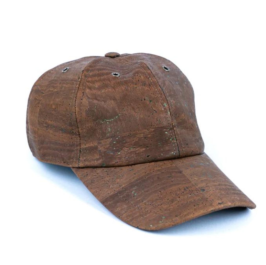 Eco-friendly Cork Baseball Cap – Adjustable Fit / Vegan Leather/ Cork ...