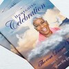 Baby Blue Funeral Program Template. Editable Obituary. Kids and Baby - Etsy