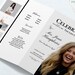 Simple and Elegant Magazine Style Funeral/memorial Program. Canva ...