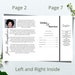 Simple and Elegant Magazine Style Funeral/memorial Program. - Etsy
