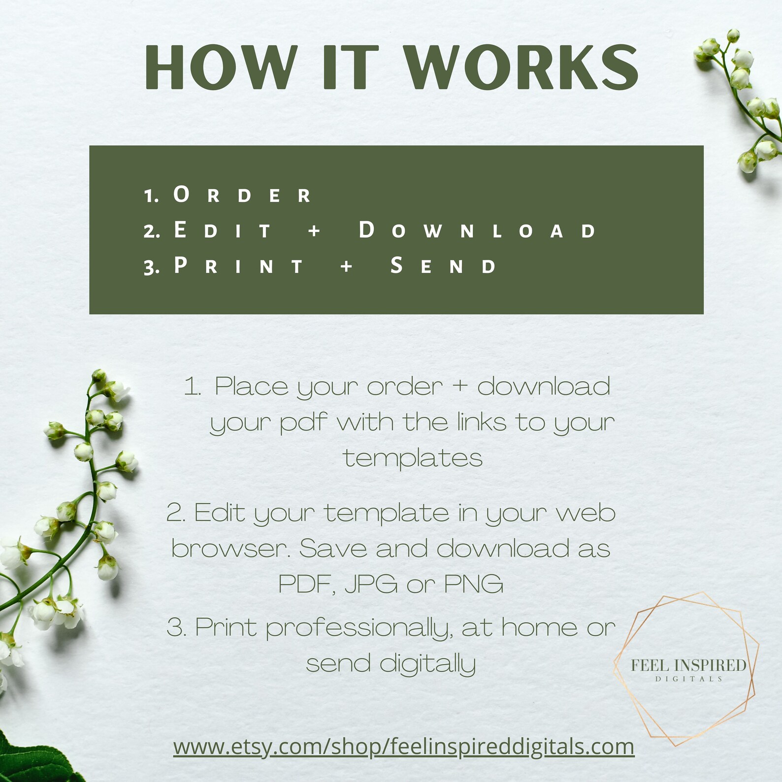 Editable in Loving Memory Memorial Program Funeral Program - Etsy