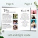 Simple and Elegant Magazine Style Funeral/memorial Program. - Etsy