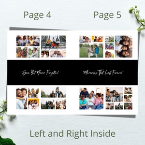 Simple and Elegant Magazine Style Funeral/memorial Program. Canva ...