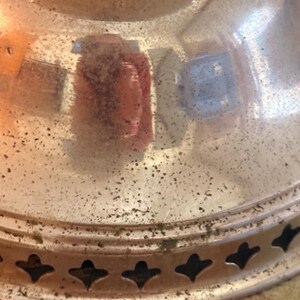 Antique Nickel Rayo Oil Lamp / Late 1800's Early 20th C. / Victorian ...