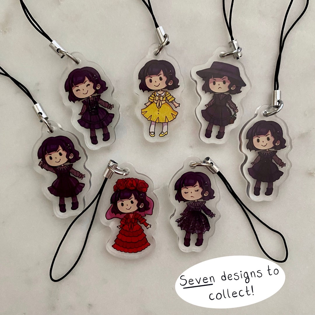 Broadway Beetlejuice Lydia Deetz Mystery Charm + Lanyard - Etsy