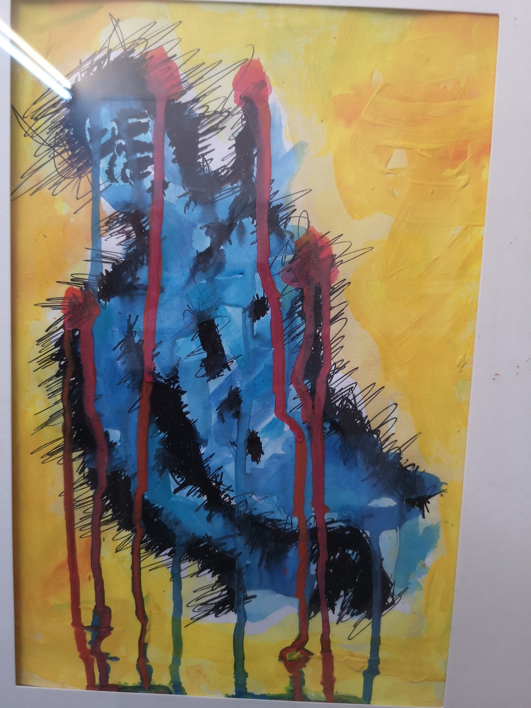 Blood Smile, MIR_23_46 Piece, Gay Art, Gayart, Fist, Prideart, Pride ...