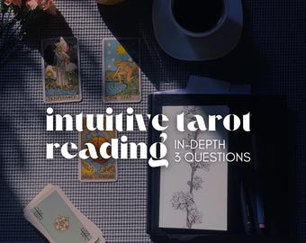 In Depth Intuitive Tarot Reading - up to 5 Questions - Etsy