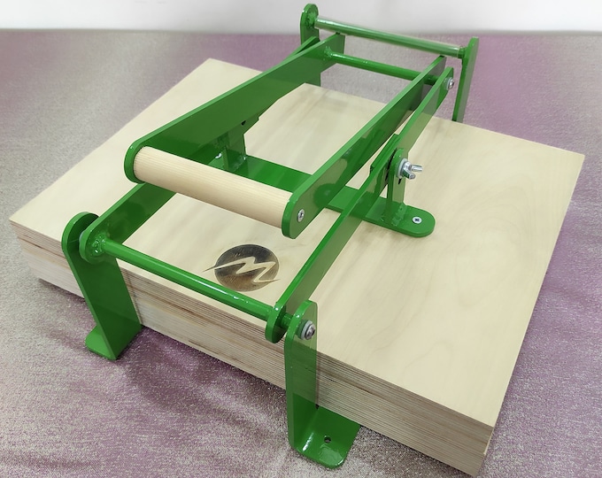 A3-size Hand Lino Press, Lino Cut Press, Heavy Duty, Steel. Color: RAL ...