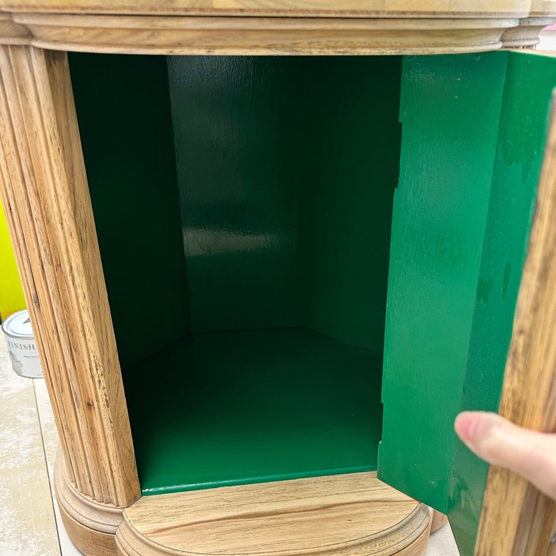 Vintage Drexel Heritage Fluted Reeded Wood Accent End Side Table - Etsy