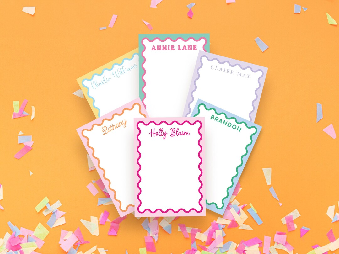 Custom Notepad: 5x7 or 4x6, Custom Notepad Writing Pad Notepad for ...