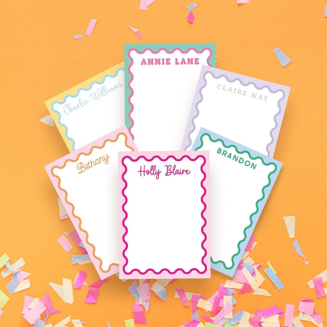 Custom Notepad: 5x7 or 4x6, Custom Notepad Writing Pad Notepad for ...