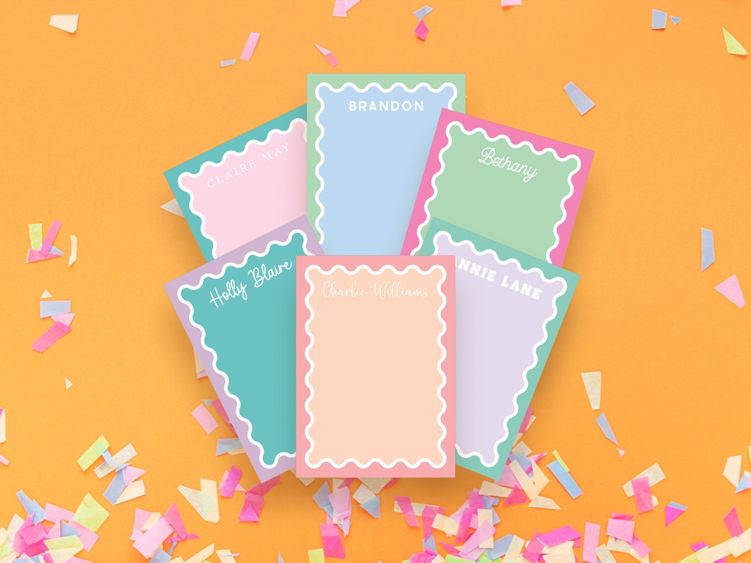 Custom Notepad: 5x7 or 4x6, Custom Notepad Writing Pad Notepad for ...