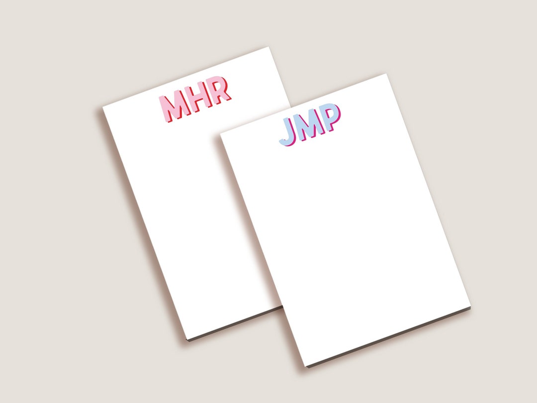 Custom Notepad 5x7. Personalized Notepad Writing Pad Notepad for ...