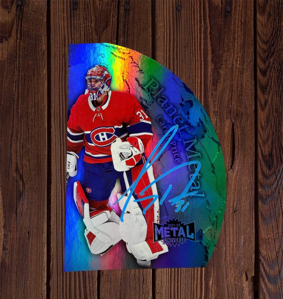 Carey Price Signed Skybox Card - Etsy
