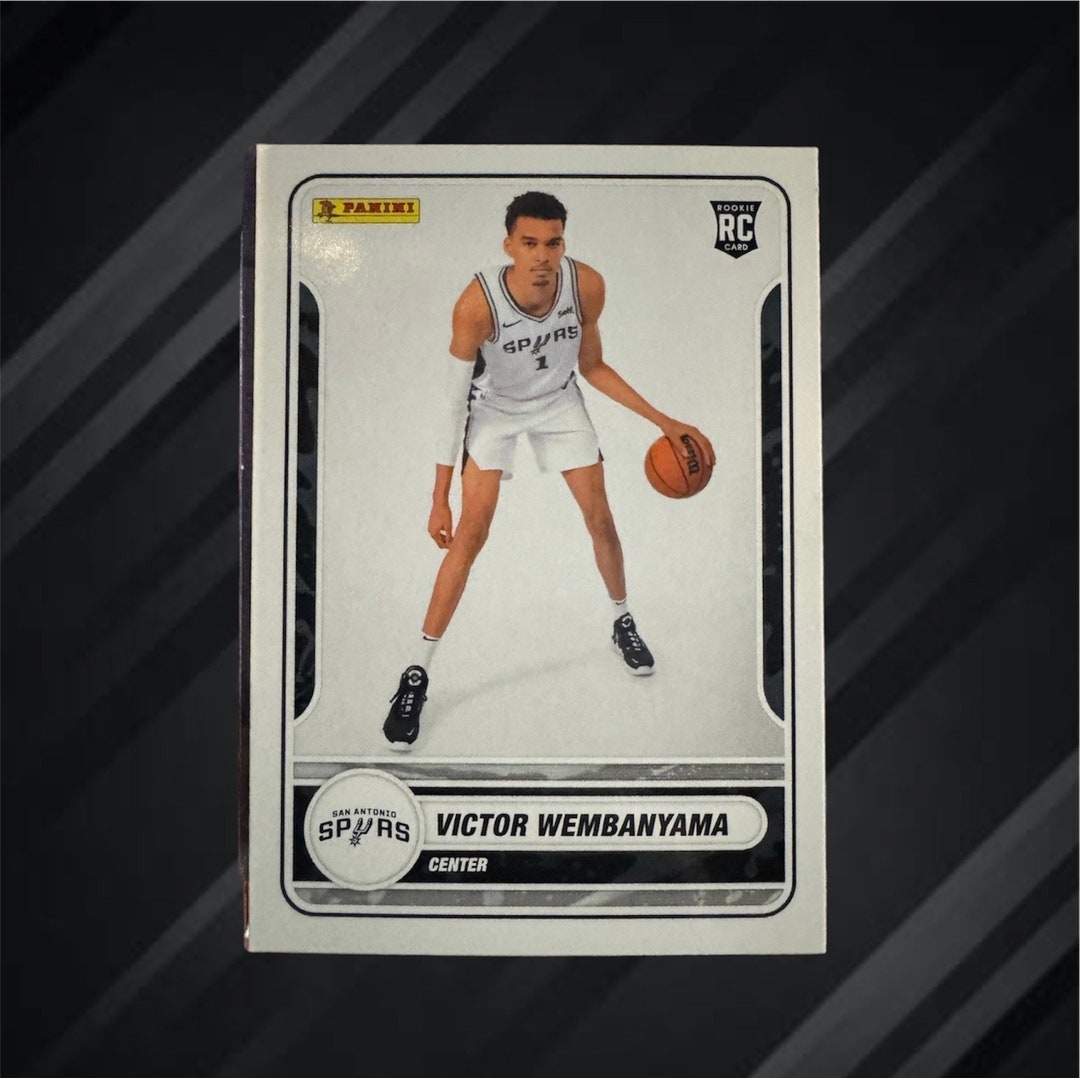 Victor Wembanyama Panini Rookie Card - Etsy