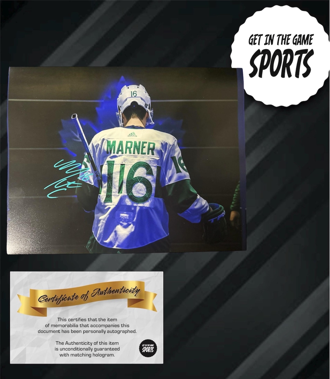 Mitch Marner Signed 11x14 Photo - Etsy