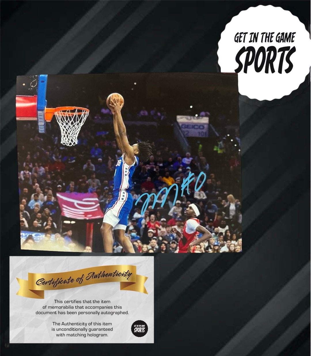 Tyrese Maxey Signed 8x10 Photo - Etsy