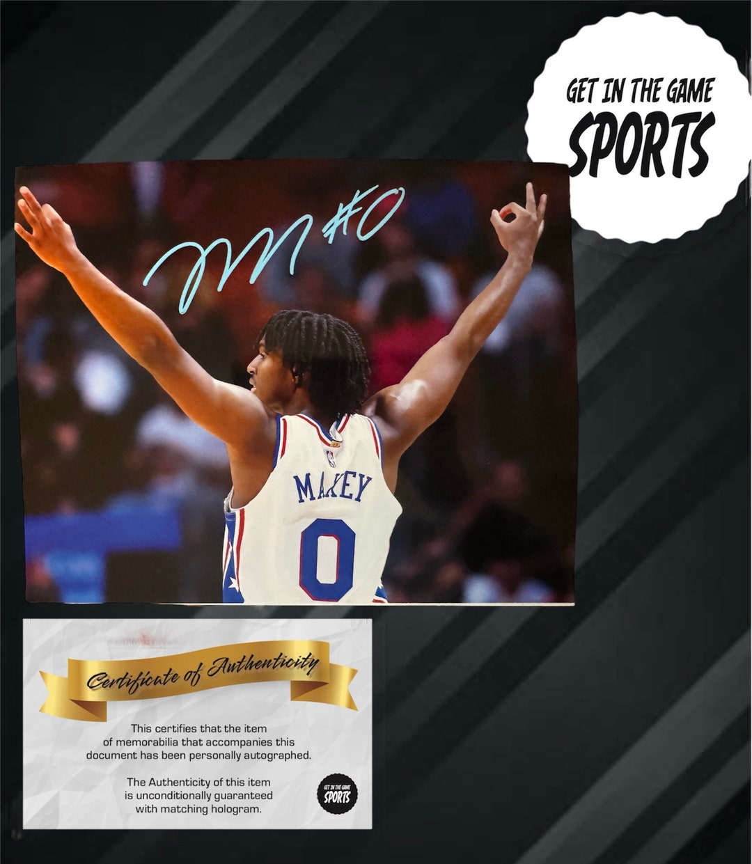 Tyrese Maxey Signed 8x10 Photo - Etsy