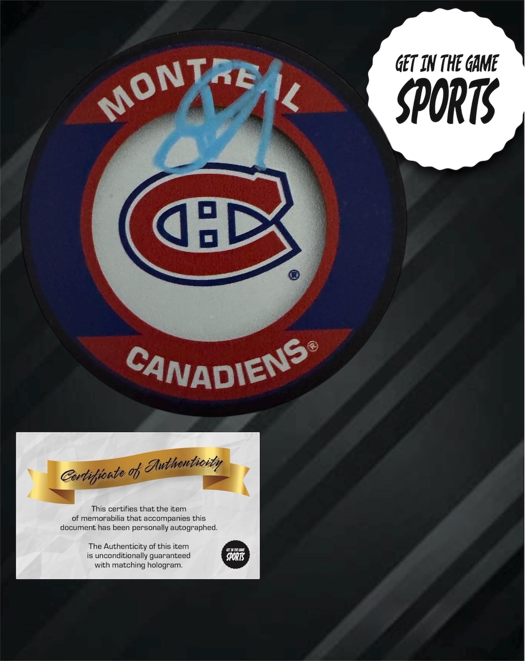Ivan Demidov Signed Montreal Canadiens Coaster Puck. - Etsy