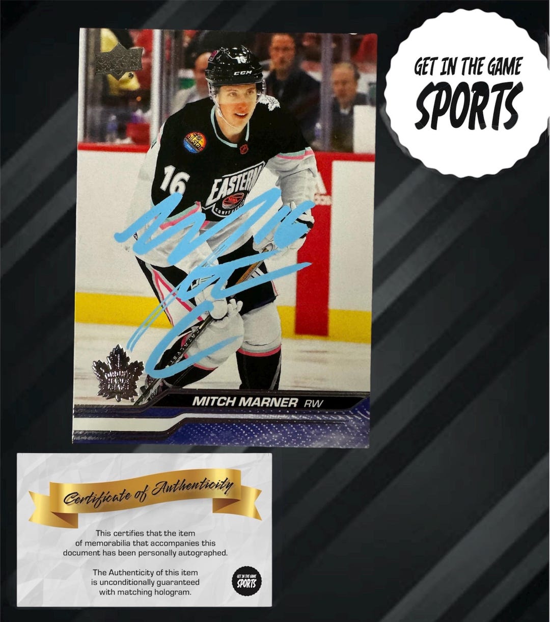 Mitch Marner Signed Card - Etsy