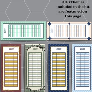 Patterned Complete Budget Kit Bundle | Cash Envelope Stuffing | Budget ...