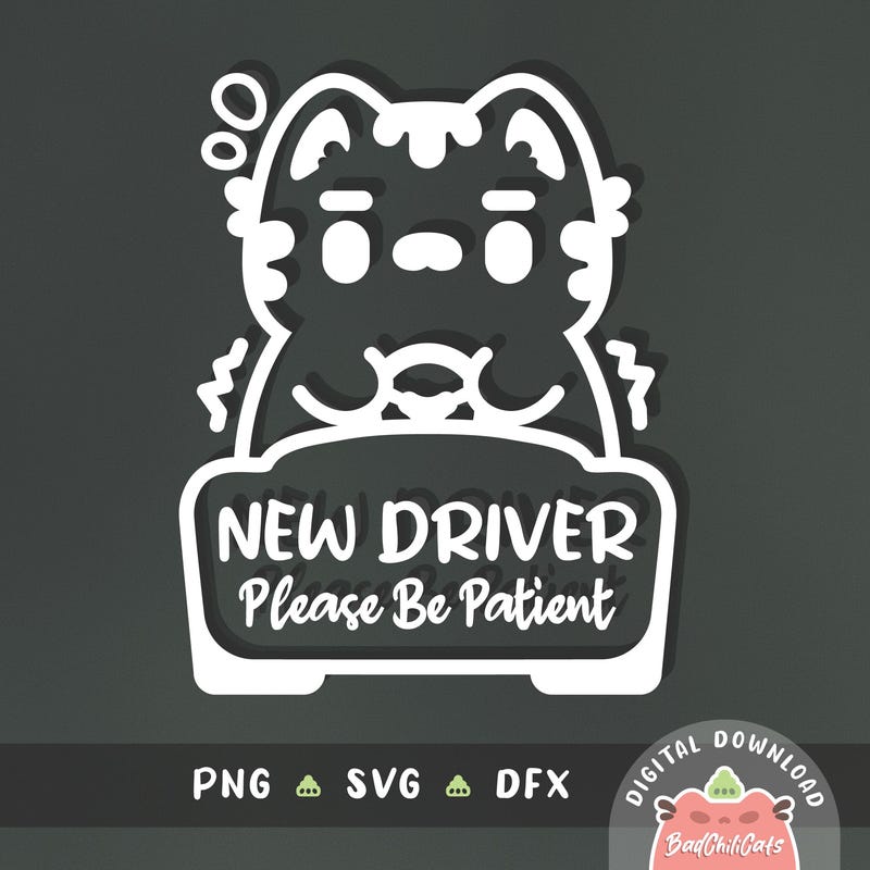 New Driver Svg - Etsy