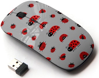 Ladybug Wireless Mouse - Etsy