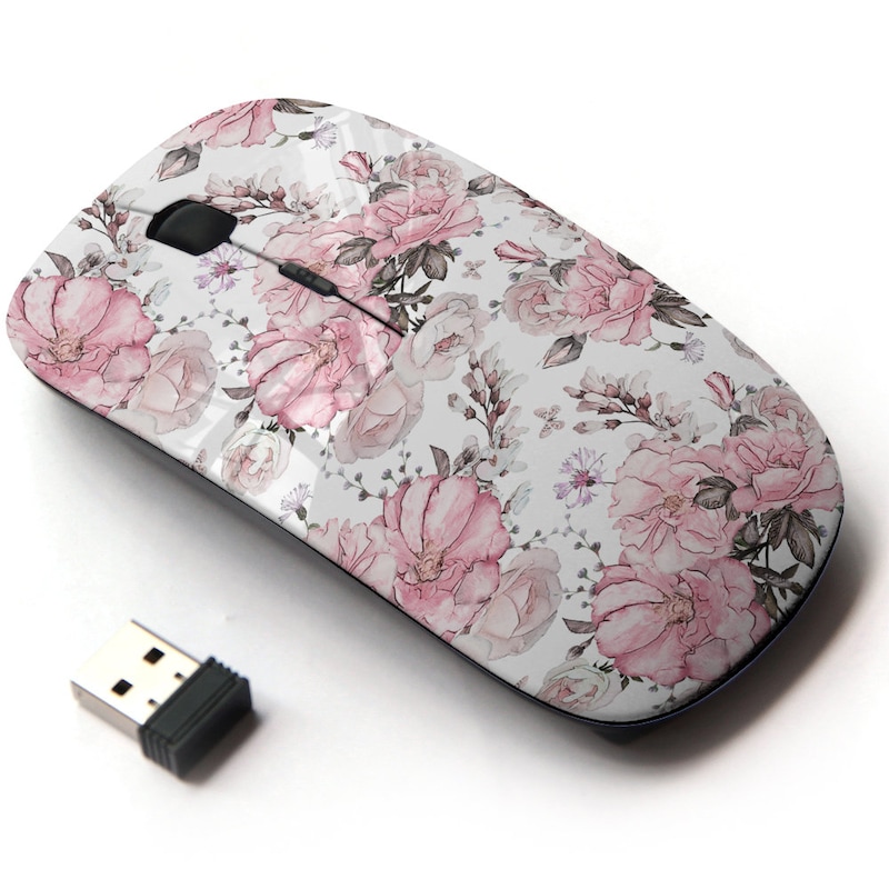 Pink Portable Mouse - Etsy