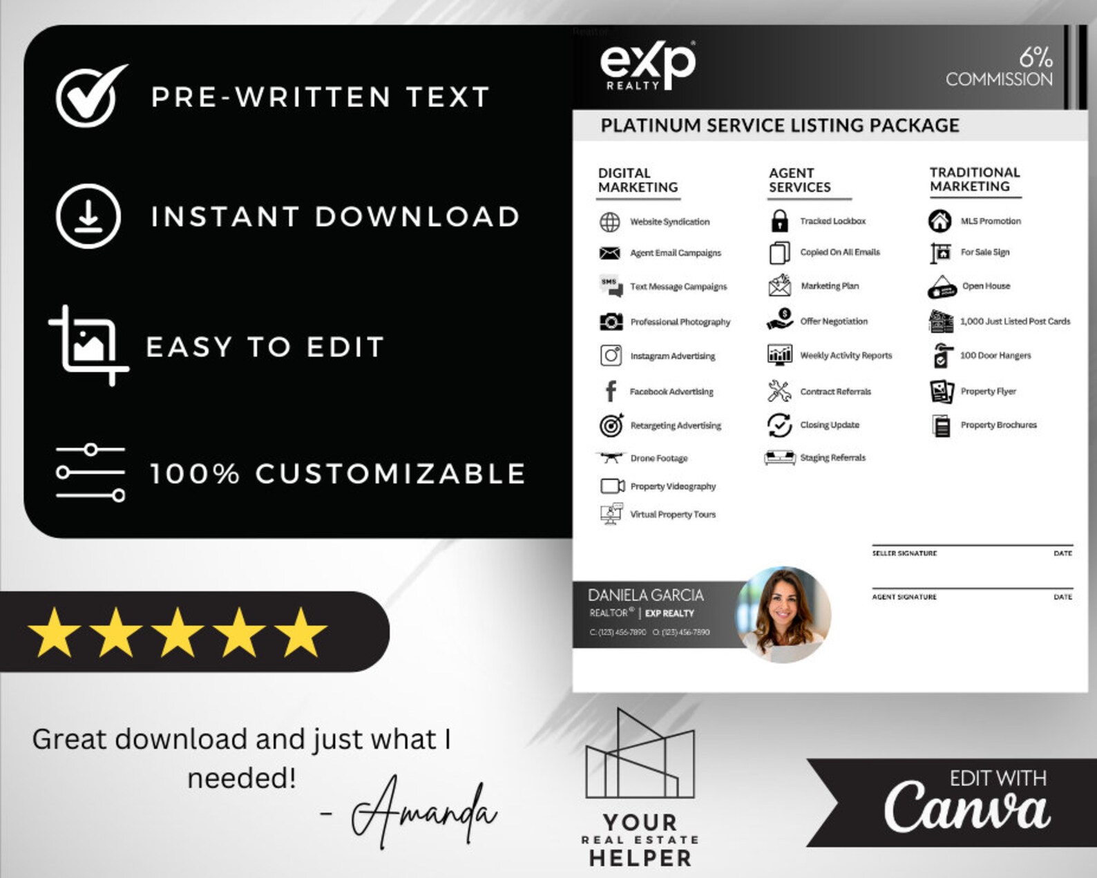 Listing Commission Sheet Templates, Real Estate Commission Sheets ...