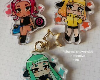 Agent 8 Keychain - Etsy