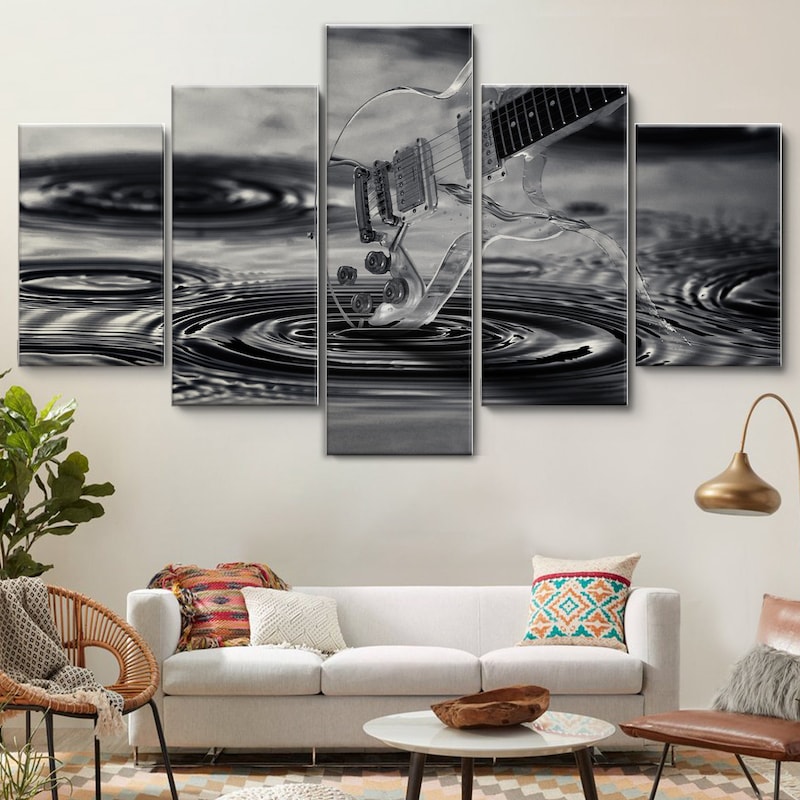 Extra Large Acoustic Art - Etsy