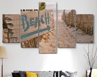 Extra Large Beach Sign - Etsy