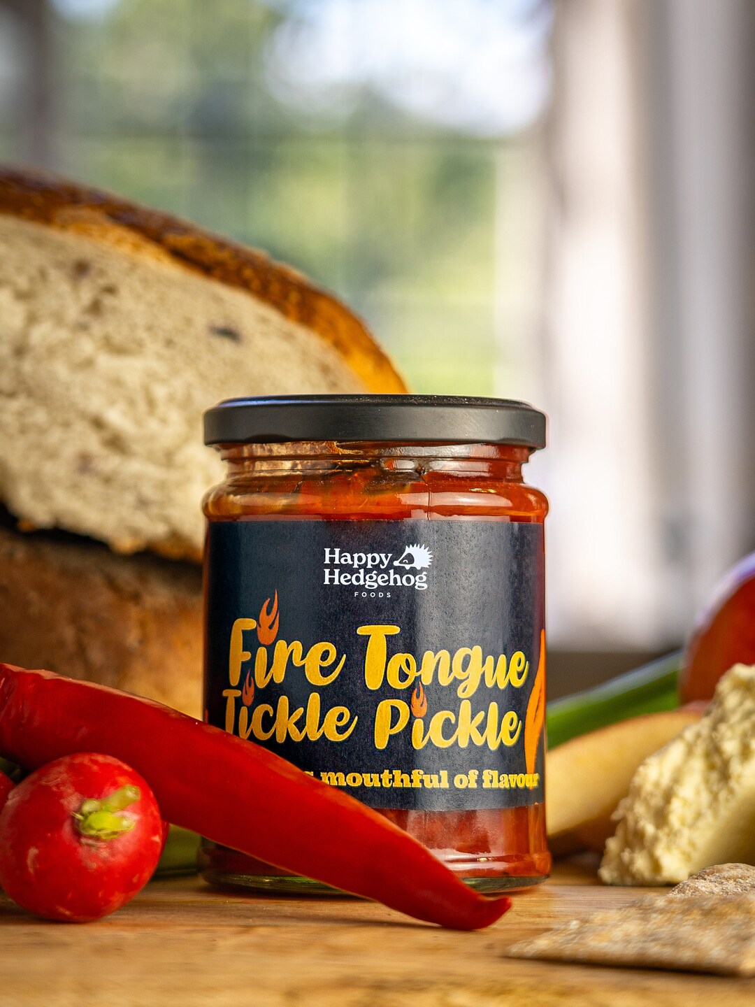 Hot Chilli Relish Fire Tongue Tickle Pickle, a Perfect Mouth of Fire ...