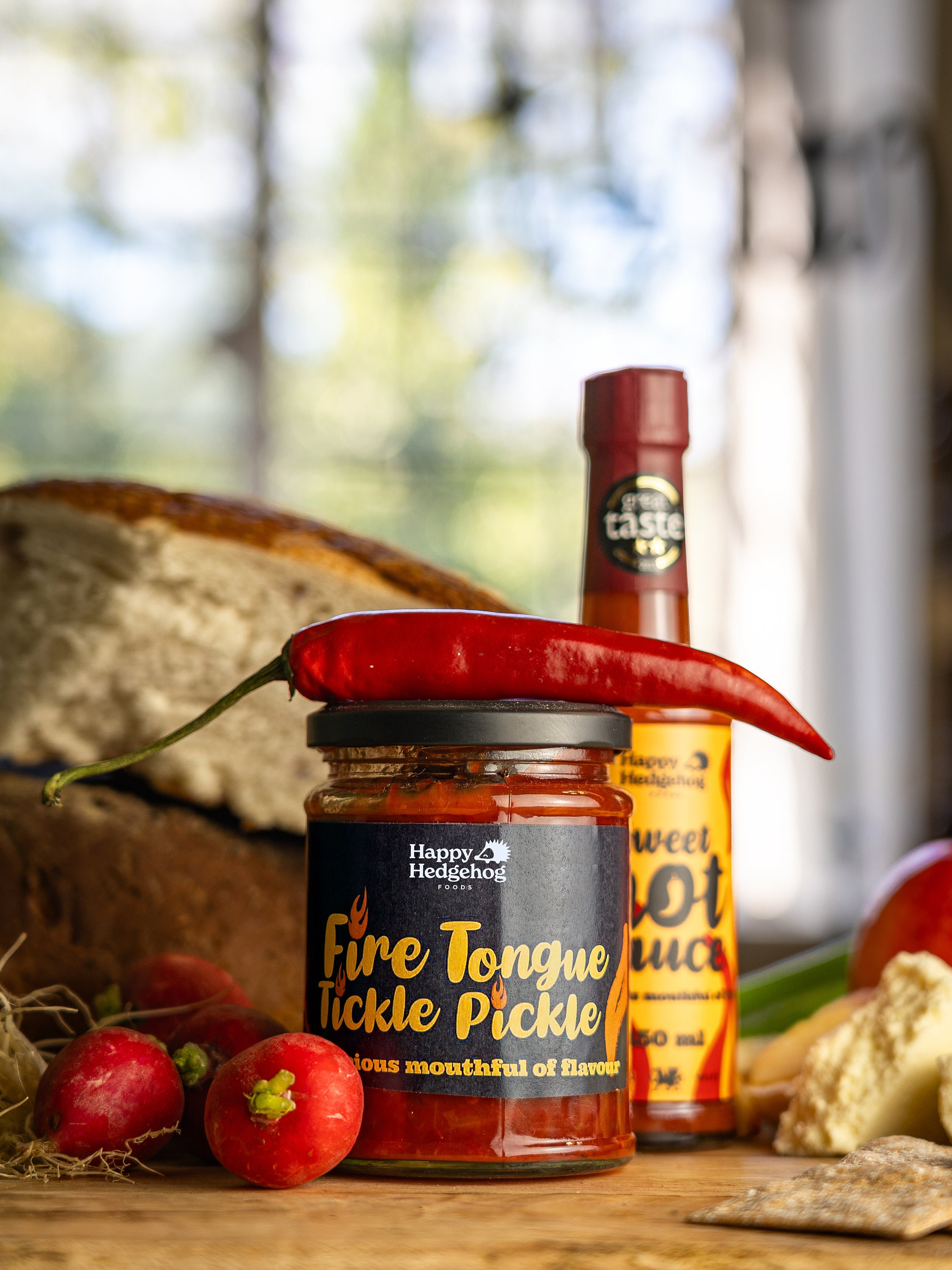 Hot Chilli Relish Fire Tongue Tickle Pickle, a Perfect Mouth of Fire ...