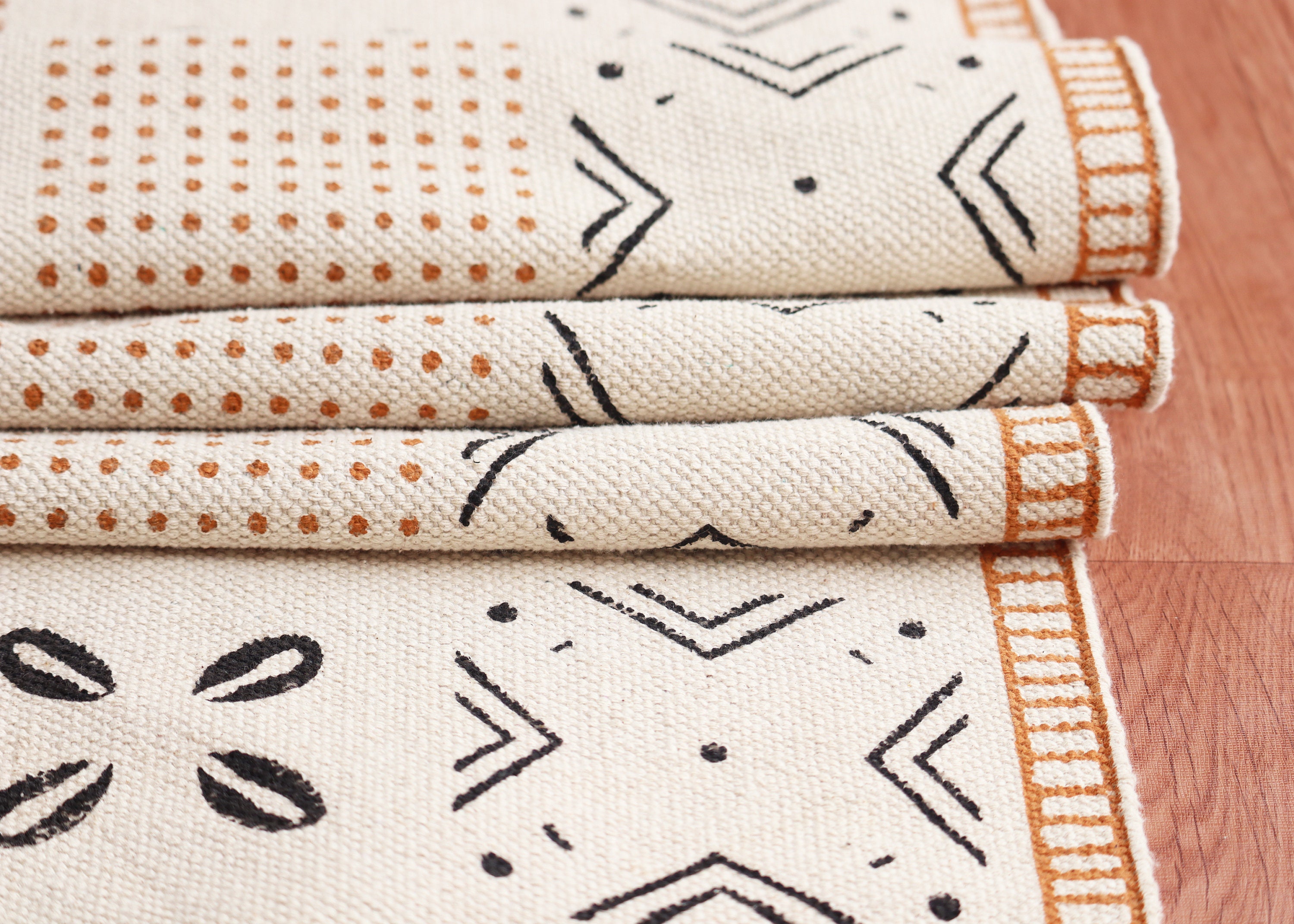 10x14 Feet Indian Cotton Rug Hand Block Print Rug Farmhouse Rug Floor ...