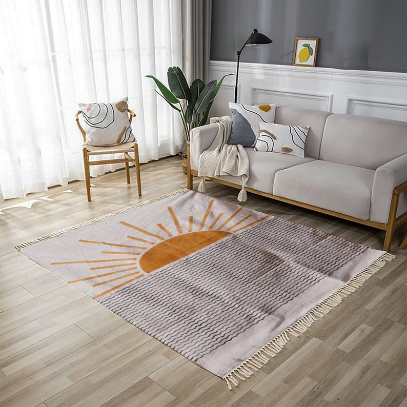 4x6 Feet Area Rug Hand Block Printed Area Rug 6x9 Feet - Etsy