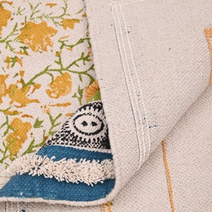 Yellow Floral Designer Decorative Rug Luxury Rug Home Decor Rug ...