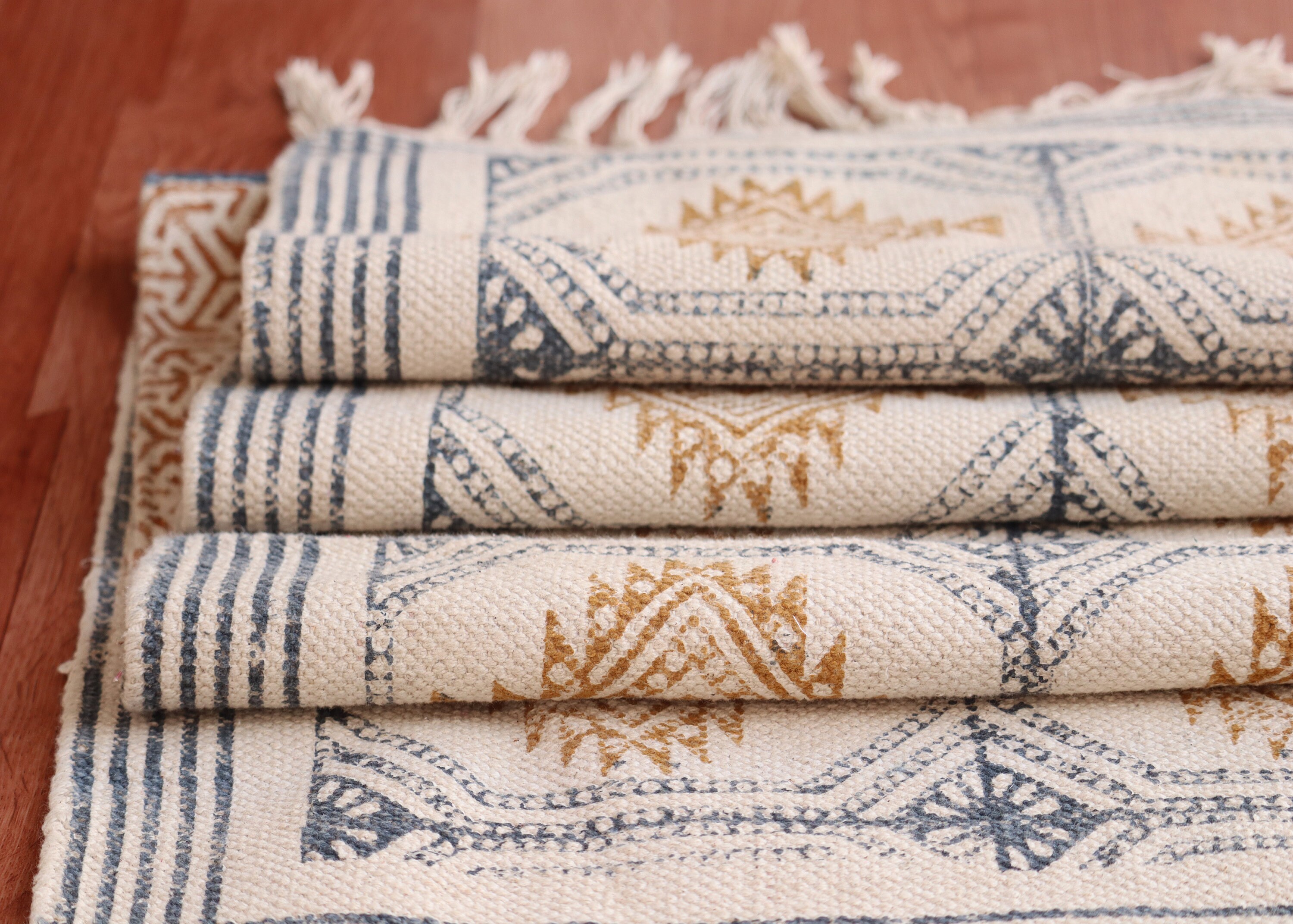 6x9 Feet Area Rug Moroccan Rug Living Room Rug Cotton Outdoor - Etsy