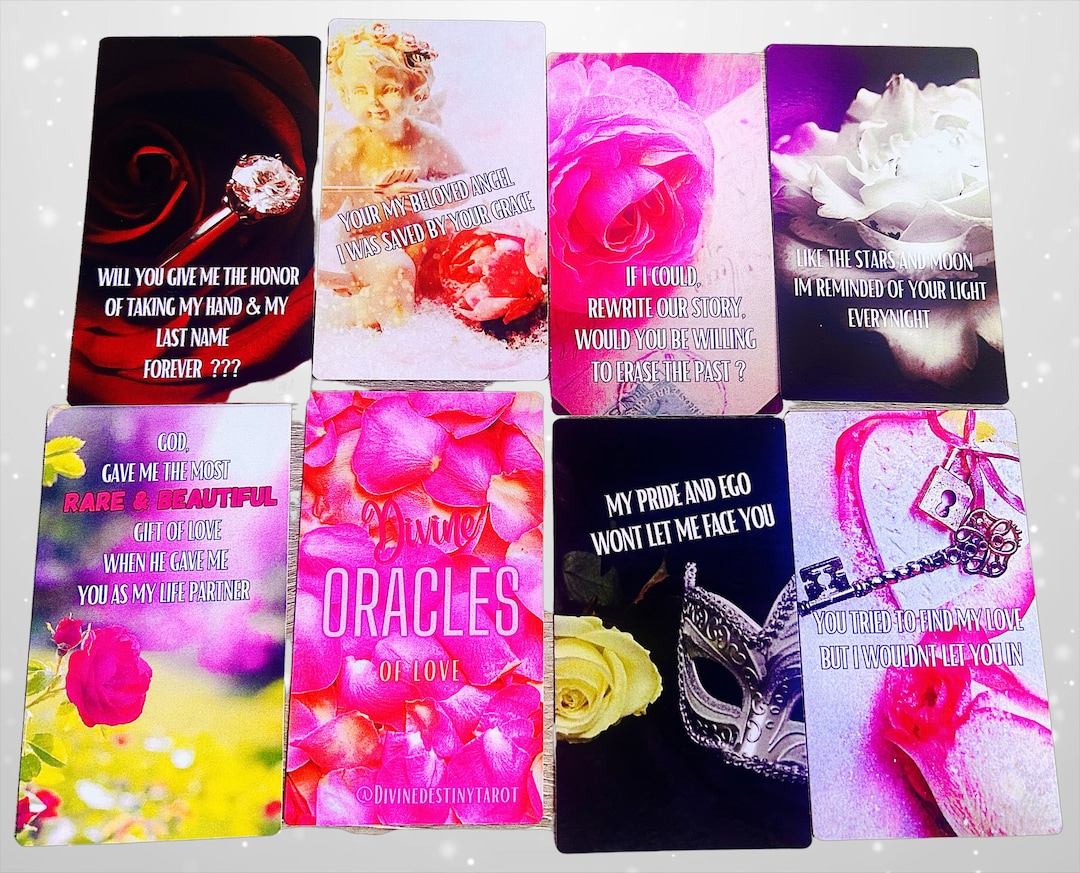 Divine Oracles of Love “ Oracle Deck” - Etsy