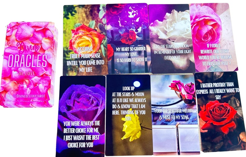 Divine Oracles of Love Oracle Deck - Etsy