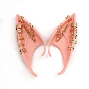 Fake Cosplay Elf Pixie Prosthetic Ears - Etsy Australia