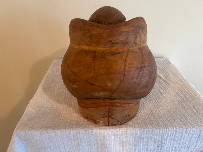 Unique Telescope Bonnet Shape Wood Block Millinery - Etsy