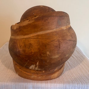 Unique Telescope Bonnet Shape Wood Block Millinery - Etsy