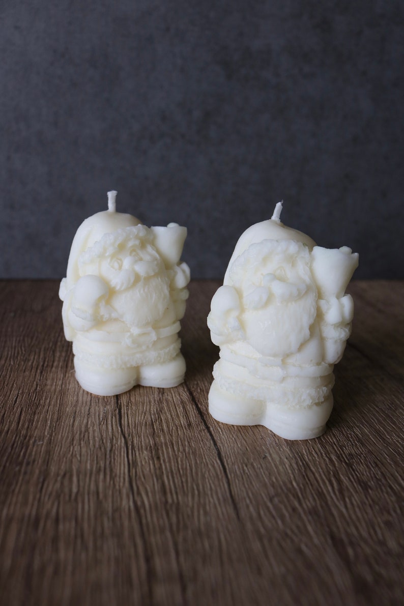 Santa Claus Candle - Etsy