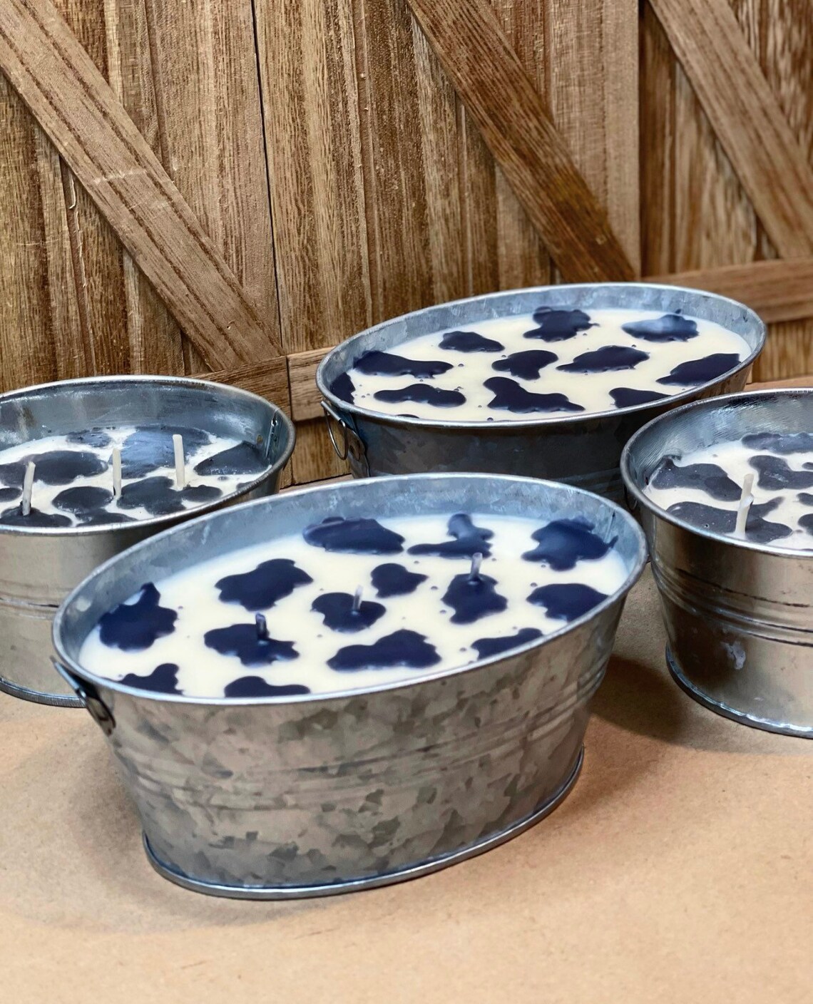 Cow Print Candle - Etsy