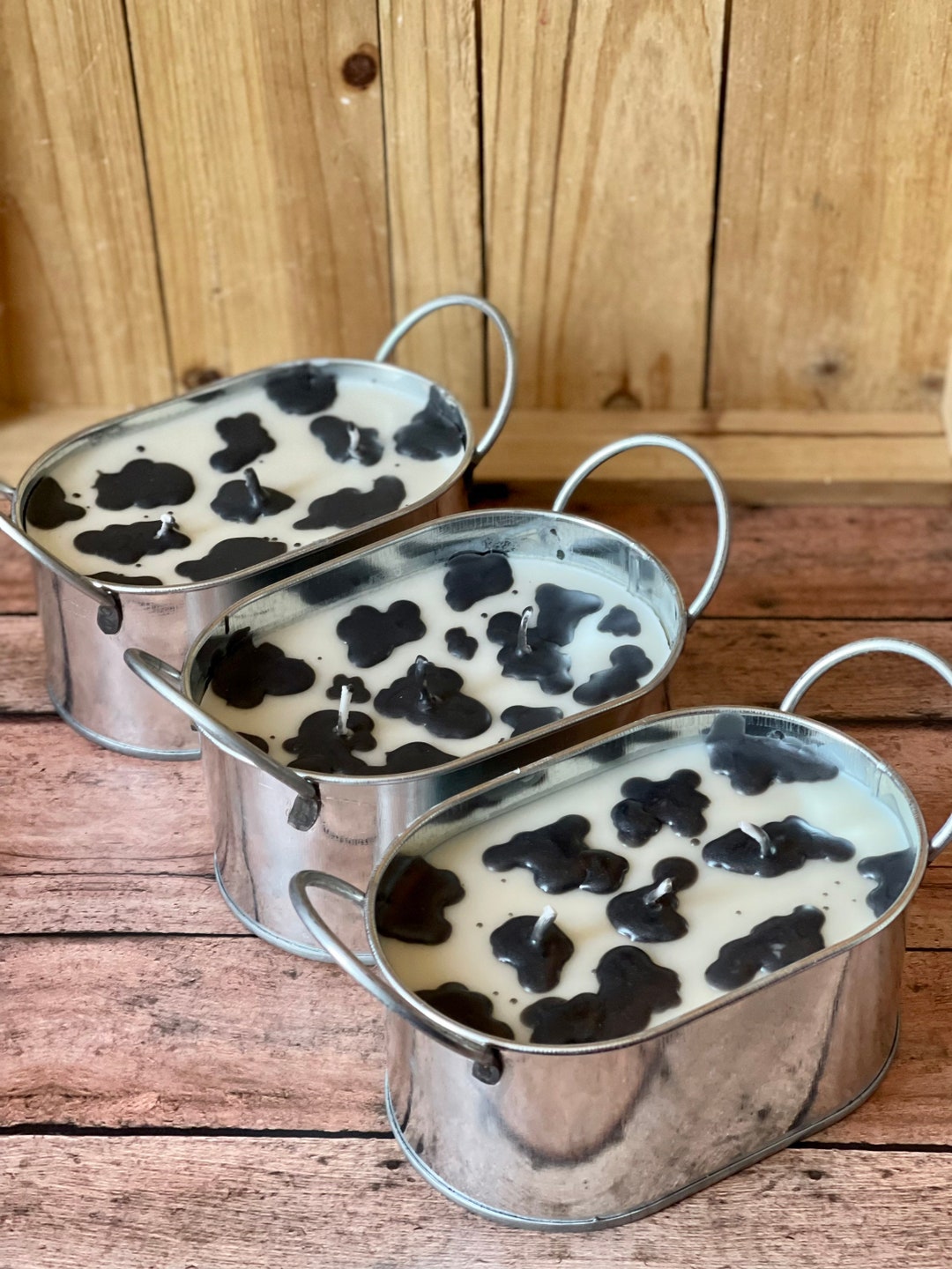 Cow Print Candle - Etsy