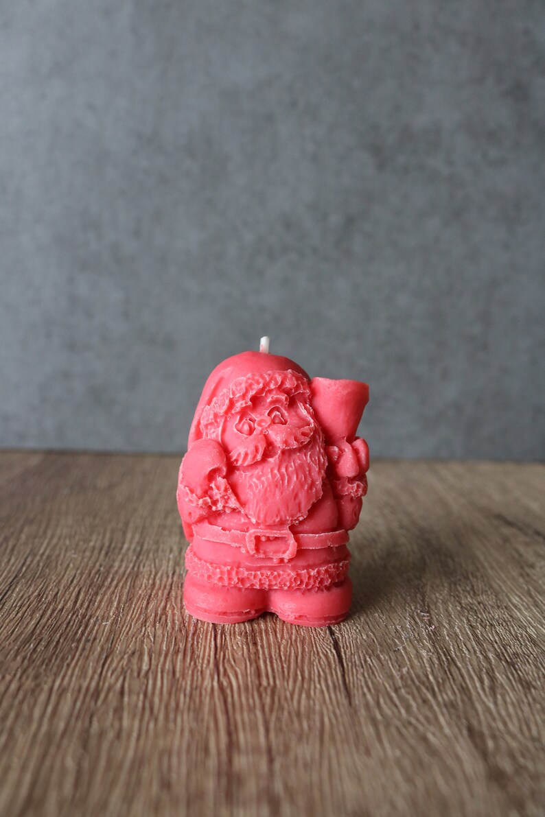 Santa Claus Candle - Etsy